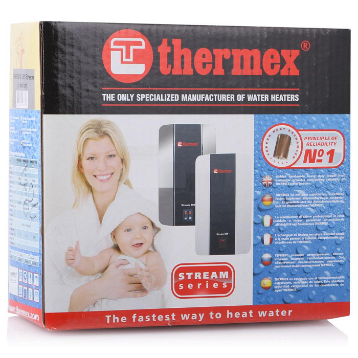 Проточные водонагреватели THERMEX STREAM и THERMEX SYSTEM — описание ...